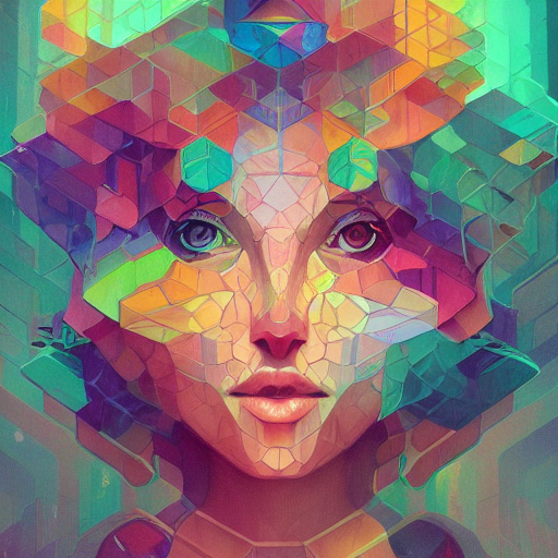 Interesting Self Portraits Abstract